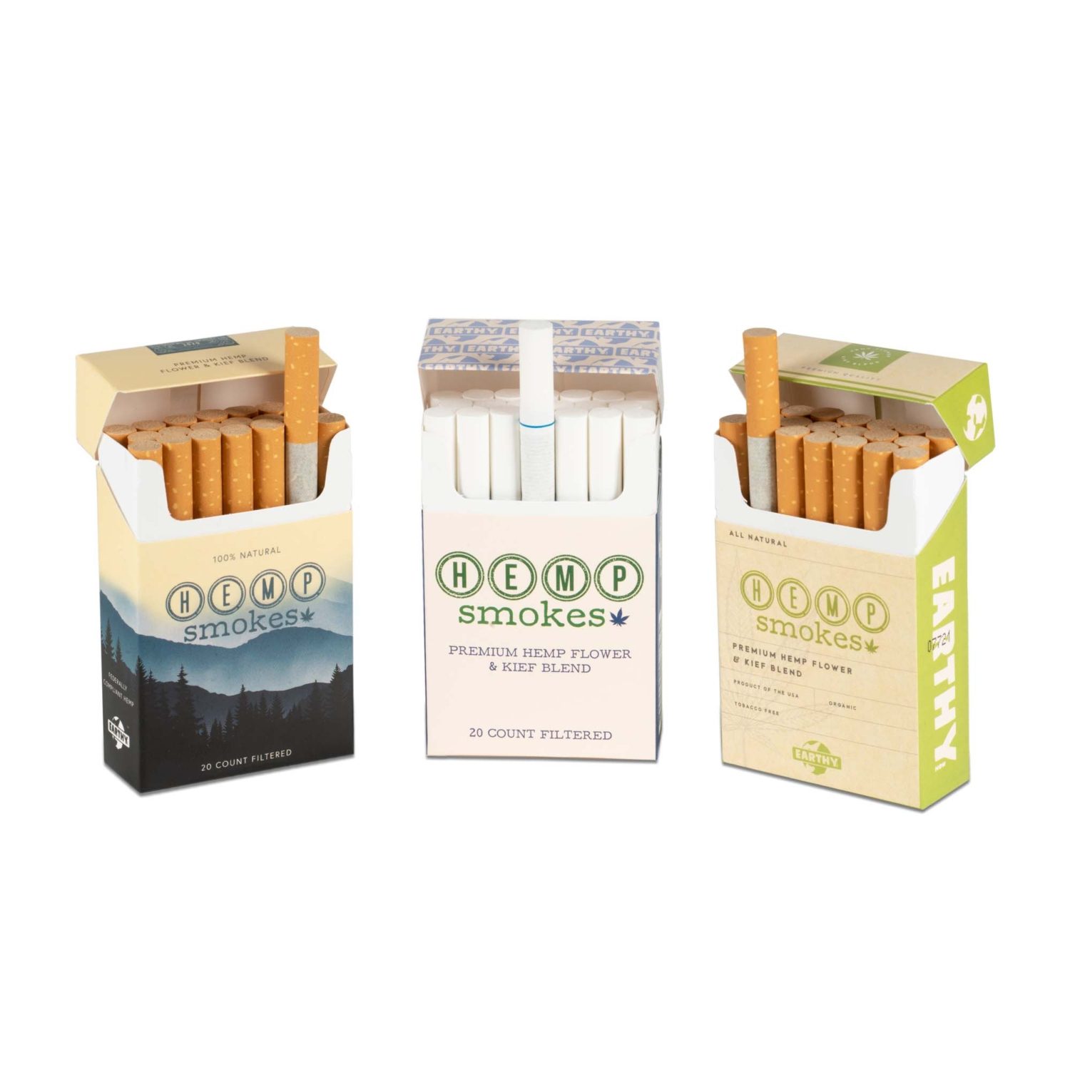 Smokes | Earthy Now | Tobacco free cannabis cigarettes. Online!