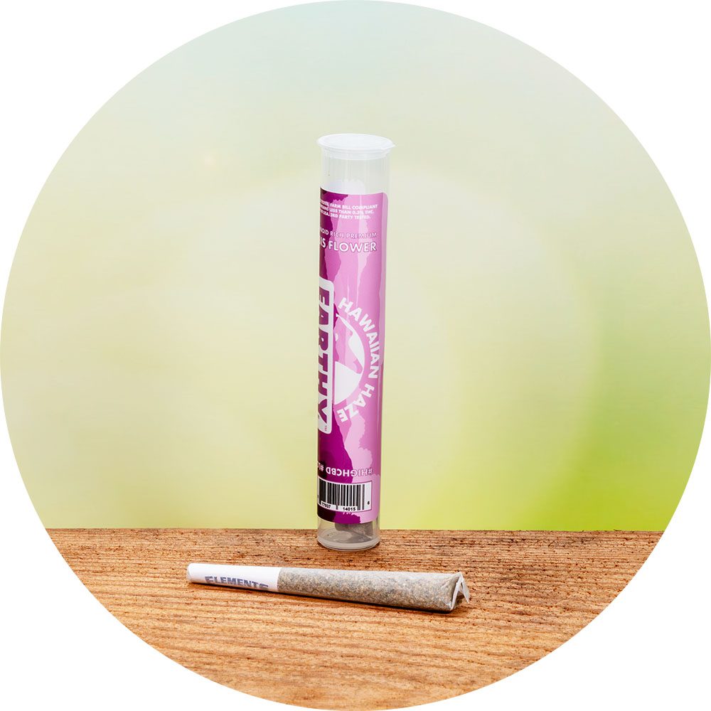 Cannabis Flower Pre-Rolls | High-CBD Low-THC | Earthy Now